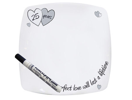 Perfect Love Silver Message Plate | Innovine